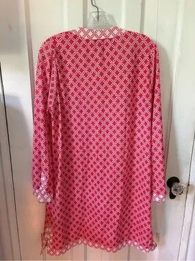 Aqua | Dresses | Aqua Et Sol Pink Geometric Print Dress | Poshmark